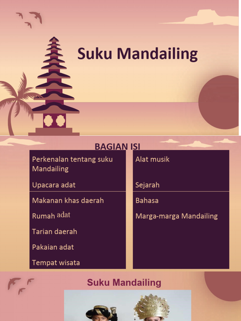 Suku Mandailing | PDF