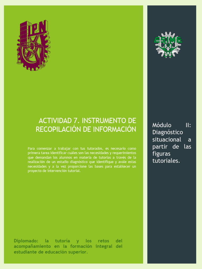 Act7 ModII ESOL | PDF | Cuestionario | Investigación cuantitativa