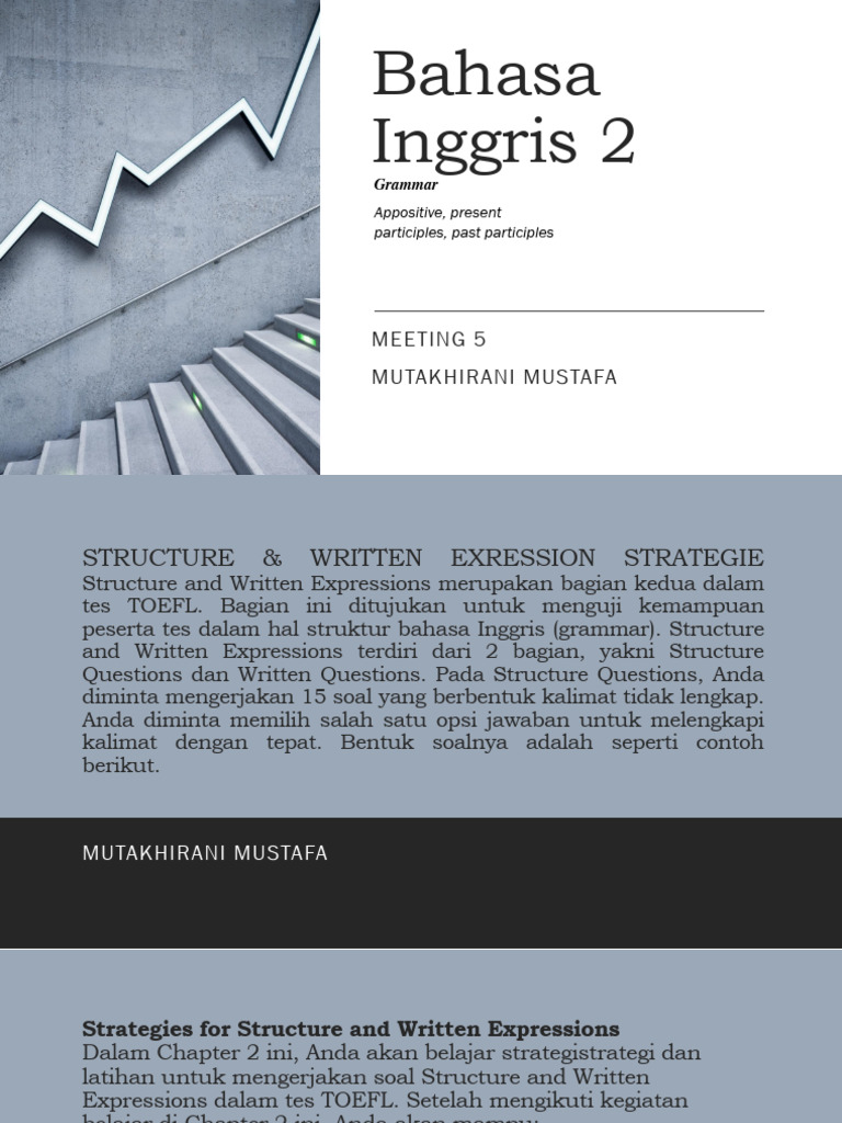 Materi Bahasa Inggris 2 PJJ Syekh Nurjati Cirebon | PDF