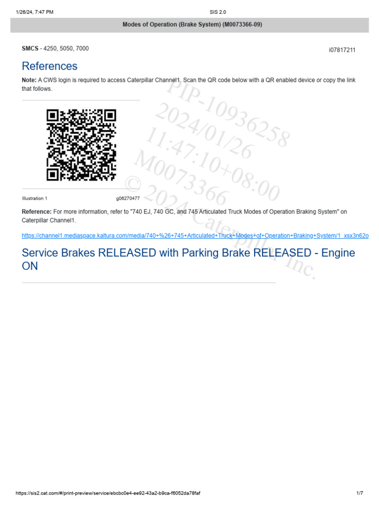 Modes of Operation (Brake System) | PDF | Brake | Valve