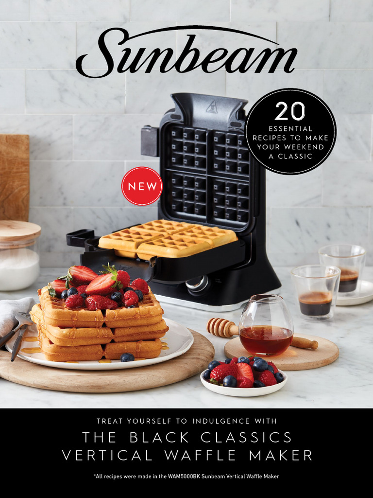 Essential Sunbeam Waffle Maker Recipes | PDF | Waffle | Cakes