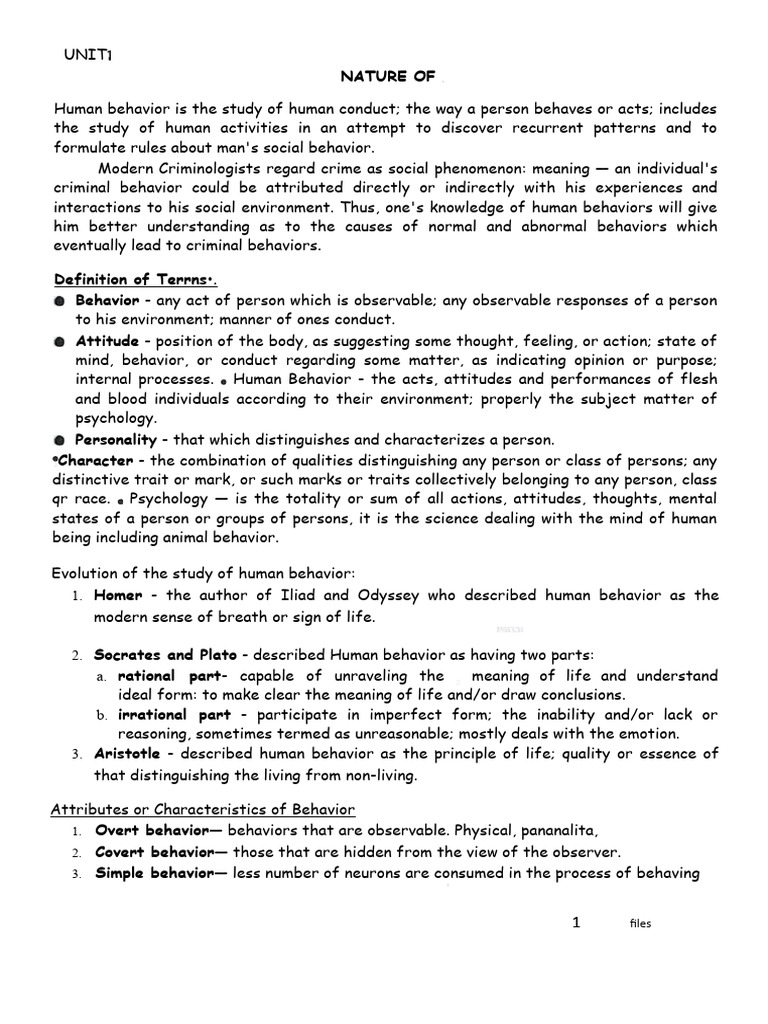 learning-material-in-Human-Behavior (AutoRecovered) | PDF | Id | Psychoanalysis