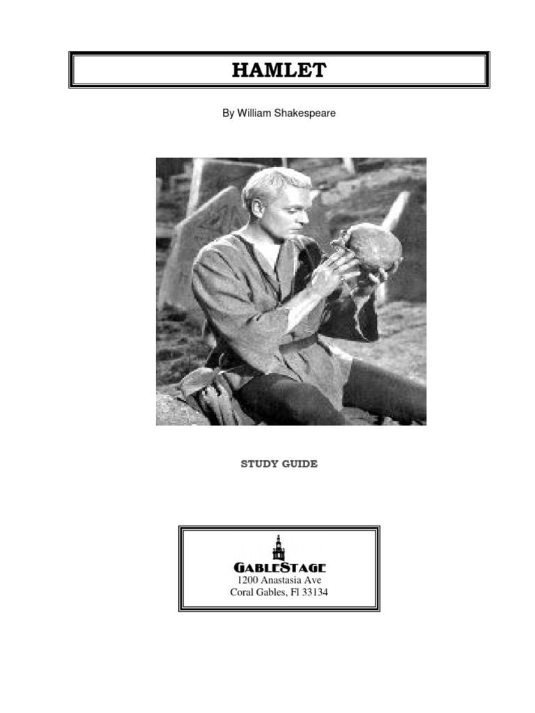 Hamlet Study Guide | PDF | Hamlet