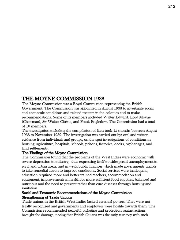 The Moyne Commission 212-219 | PDF | Cost Of Living