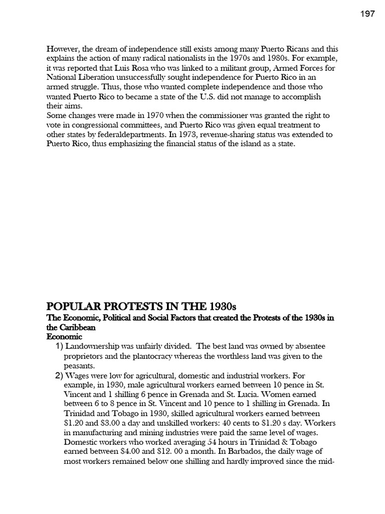 Popular Protest in The 1980s | PDF