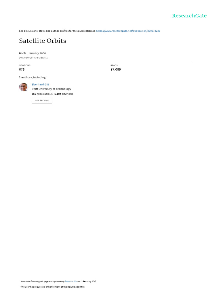 Satellite Orbits Pdf Kalman Filter Orbit