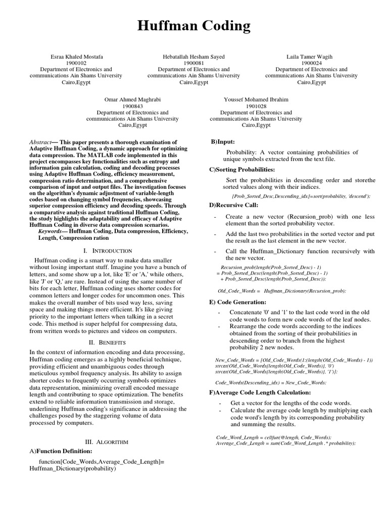 IEEE Paper | PDF | Code | Data Compression