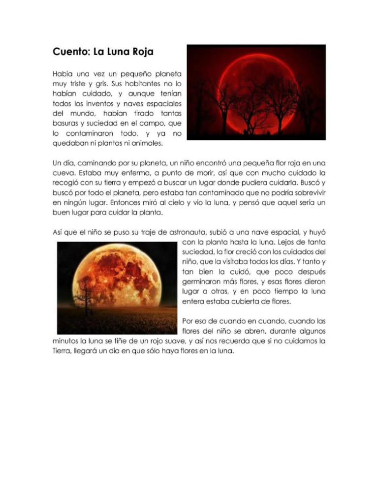 La Luna Roja Kena | PDF