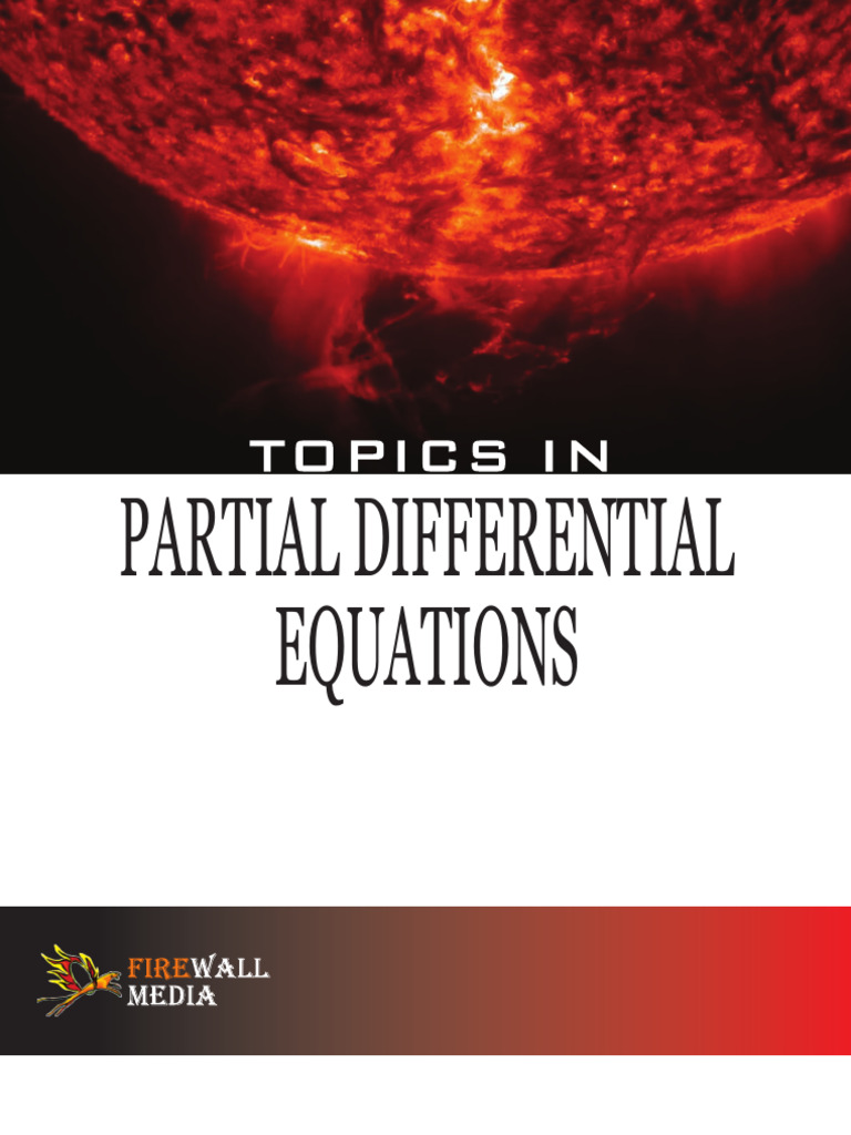 Topics in Partial Differential Equations Parmanand Gupta Z Lib Org | PDF | Litre | Differential ...