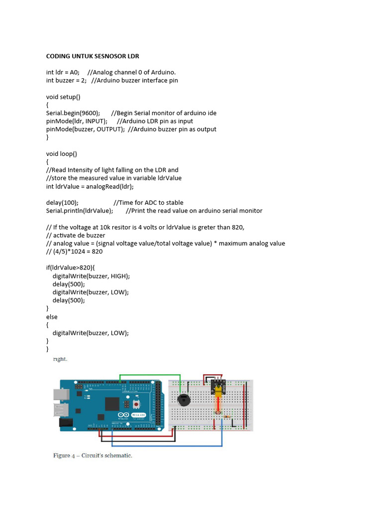 LDR SENSOR | PDF