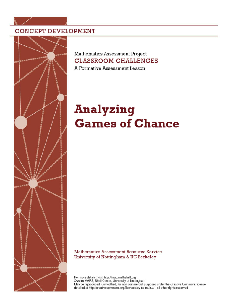 Analyzing Games of Chance | PDF | Probability
