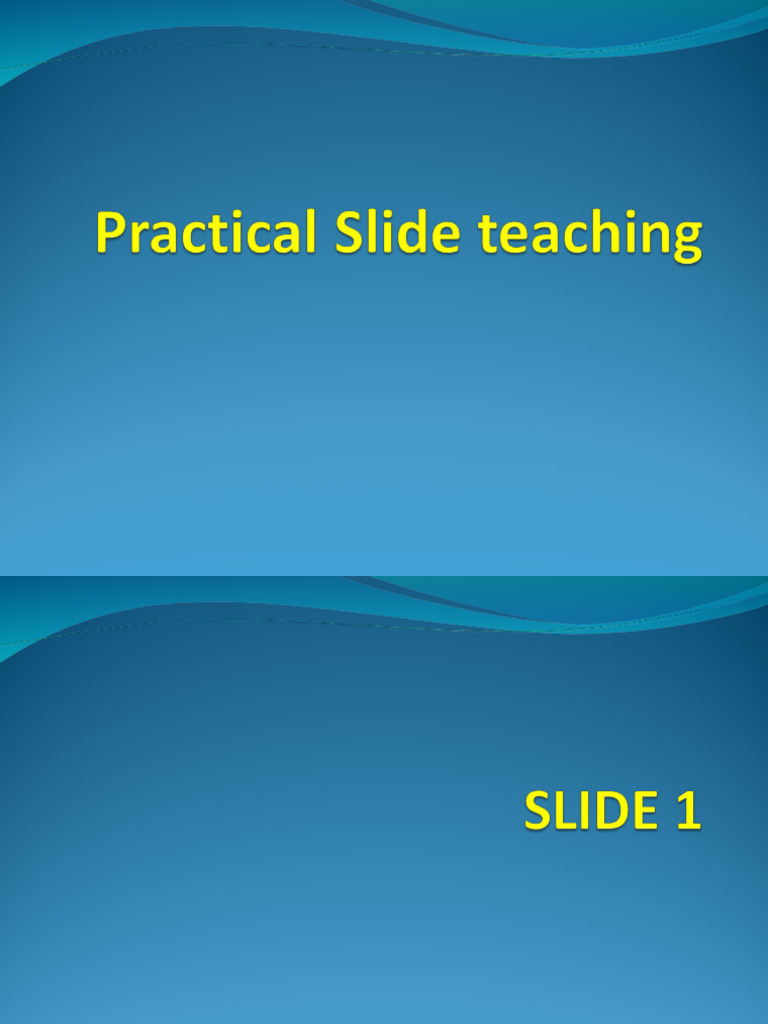 Practical Slide Teaching | PDF | Epithelium | Tissue (Biology)