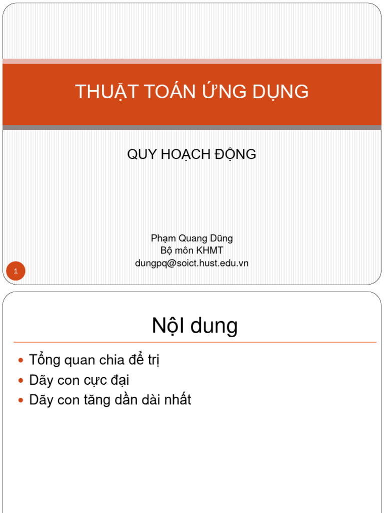 Chapter 5 Quy Hoach Dong | PDF