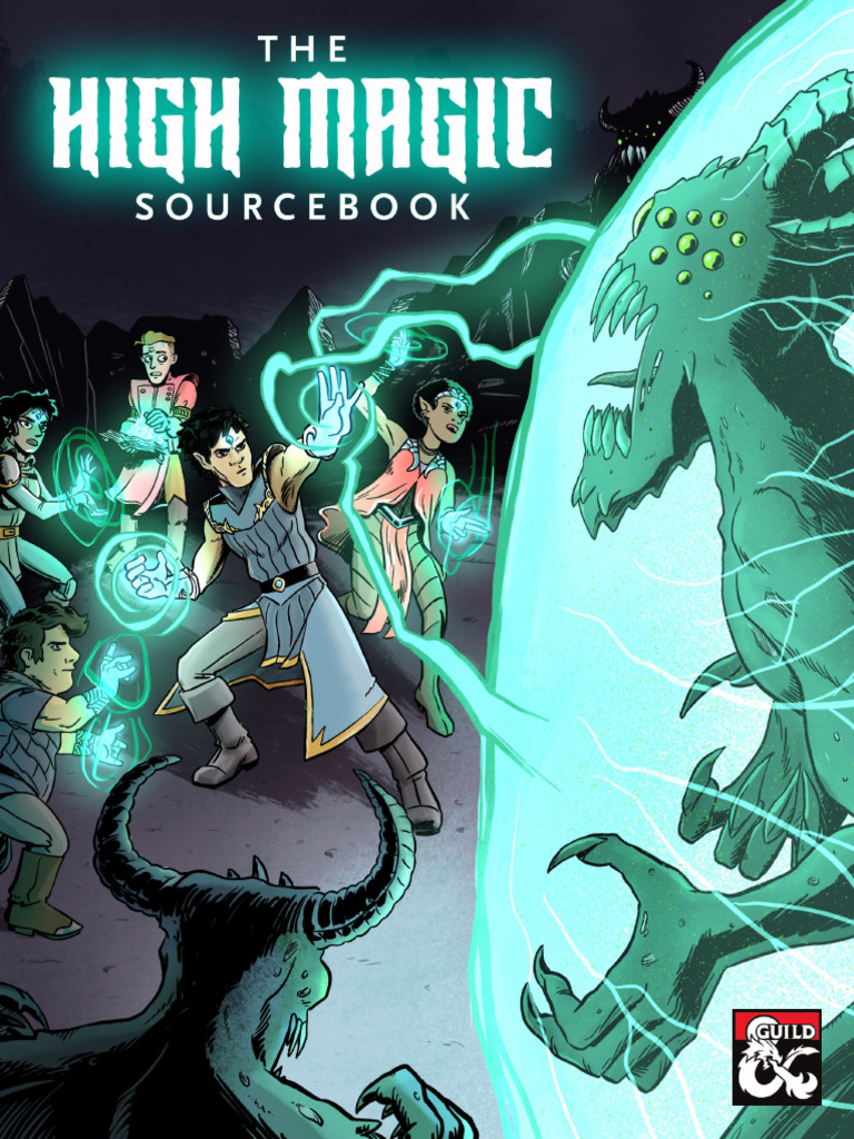 1768101-The High Magic Sourcebook | PDF | Wizards Of The Coast | Gary Gygax Games