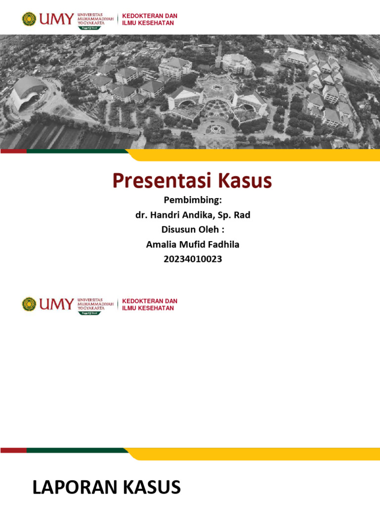 Presus Radiologi - Amalia | PDF