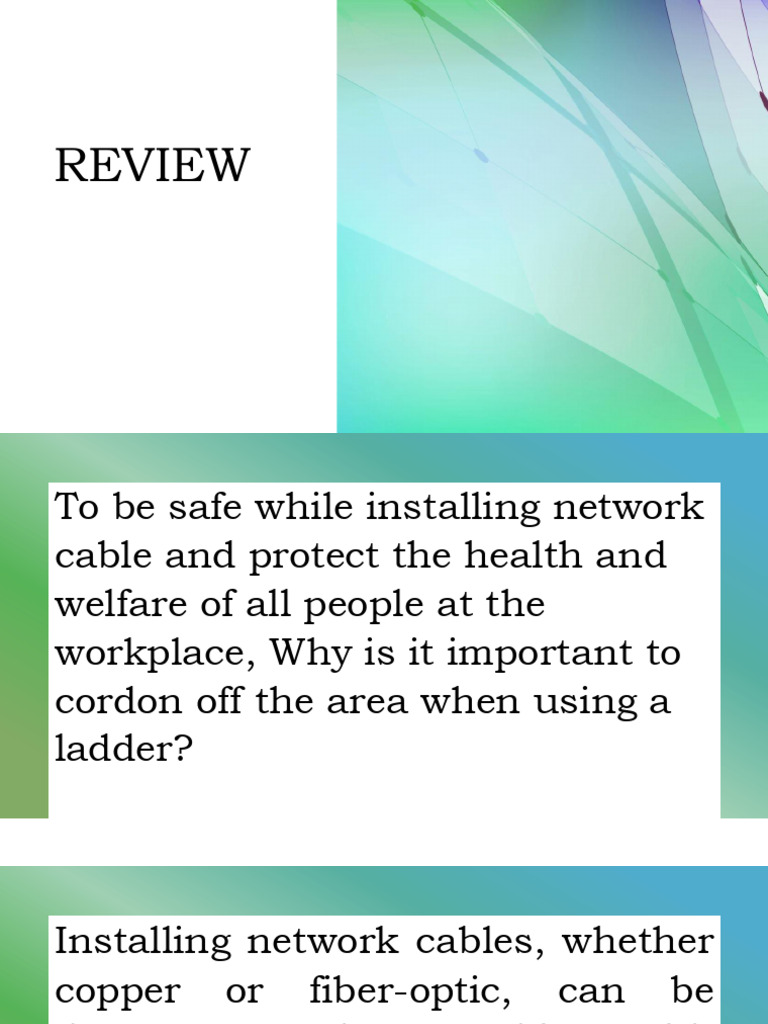 Review Lesson 3rd QA | PDF | Ip Address | Computer Network