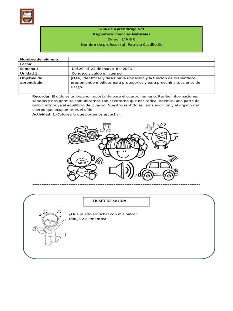 Guia de Aprendizaje N 1 | PDF
