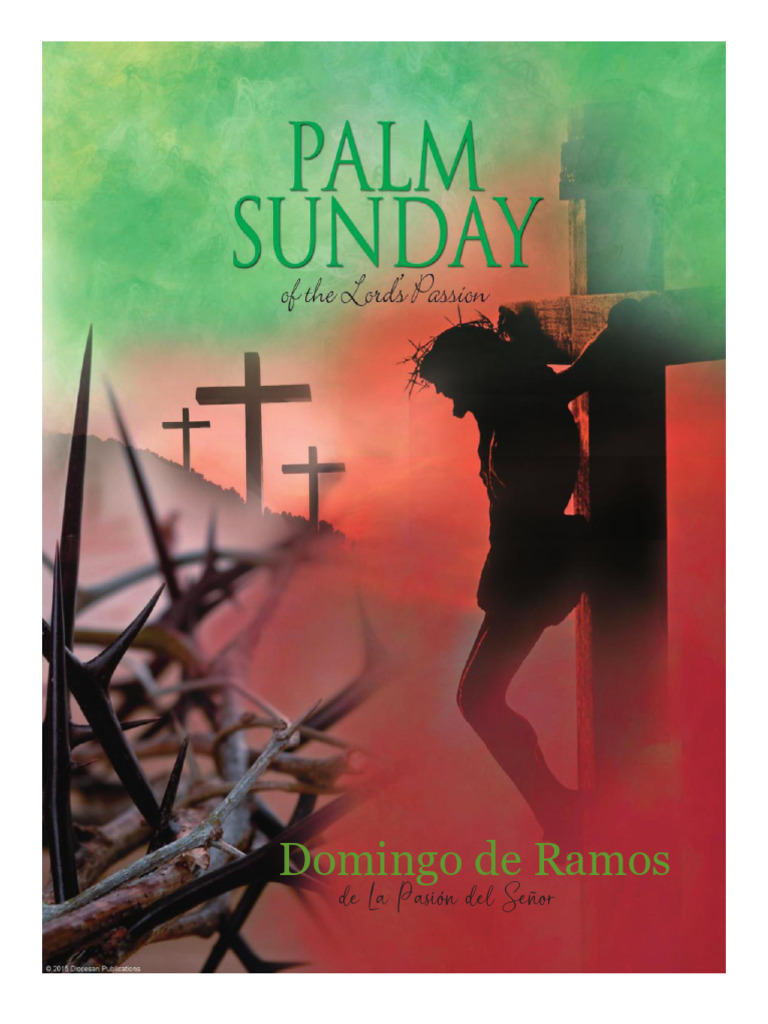 Palm Sunday Schedule & Good Friday Collection | PDF | Mass (Liturgy ...