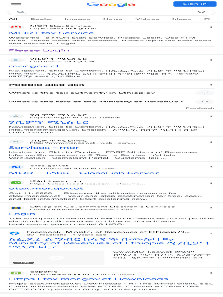Https Etax - Mor.gov - Et - Google Search | PDF