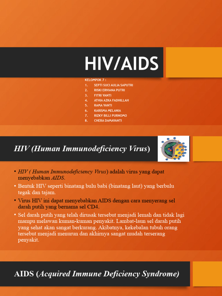 PPT HIV AIDS | PDF