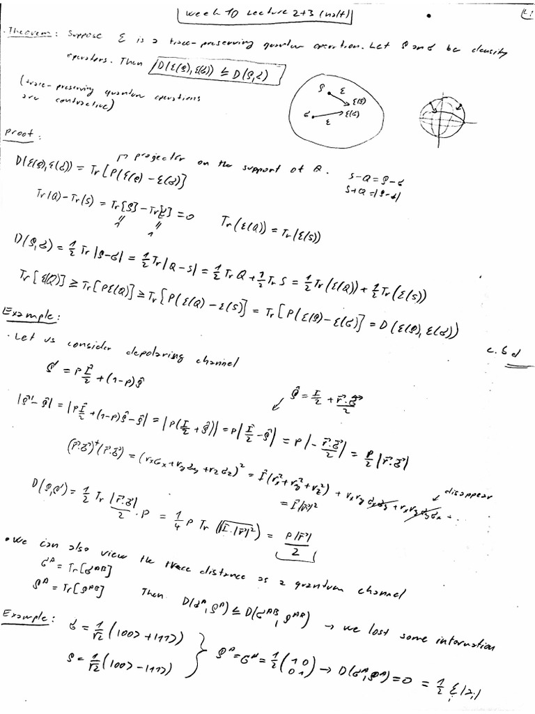 QI Week 10 Lecture 2,3 | PDF