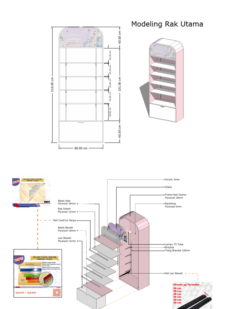 Gamker Rak Utama Rev.1 | PDF