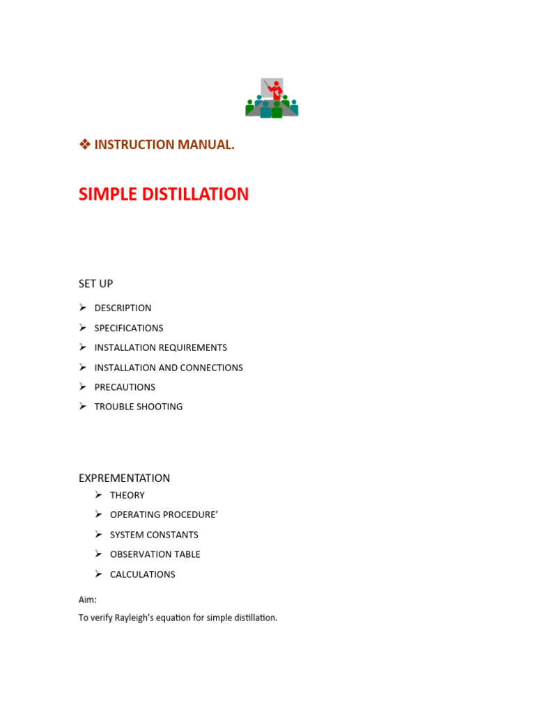 Simple Distillation | PDF | Distillation | Scientific Phenomena