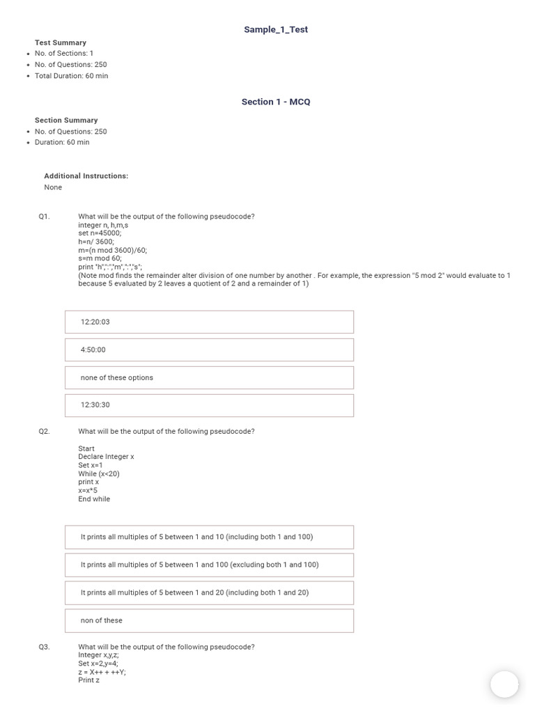 Cocubes Pseudocode | Download Free PDF | Boolean Data Type | Control Flow