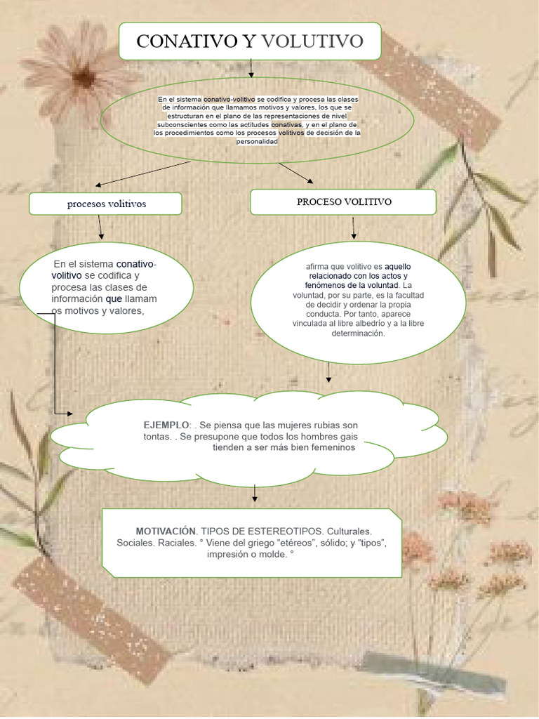 Conativo y Volutivo Semana 08 | PDF