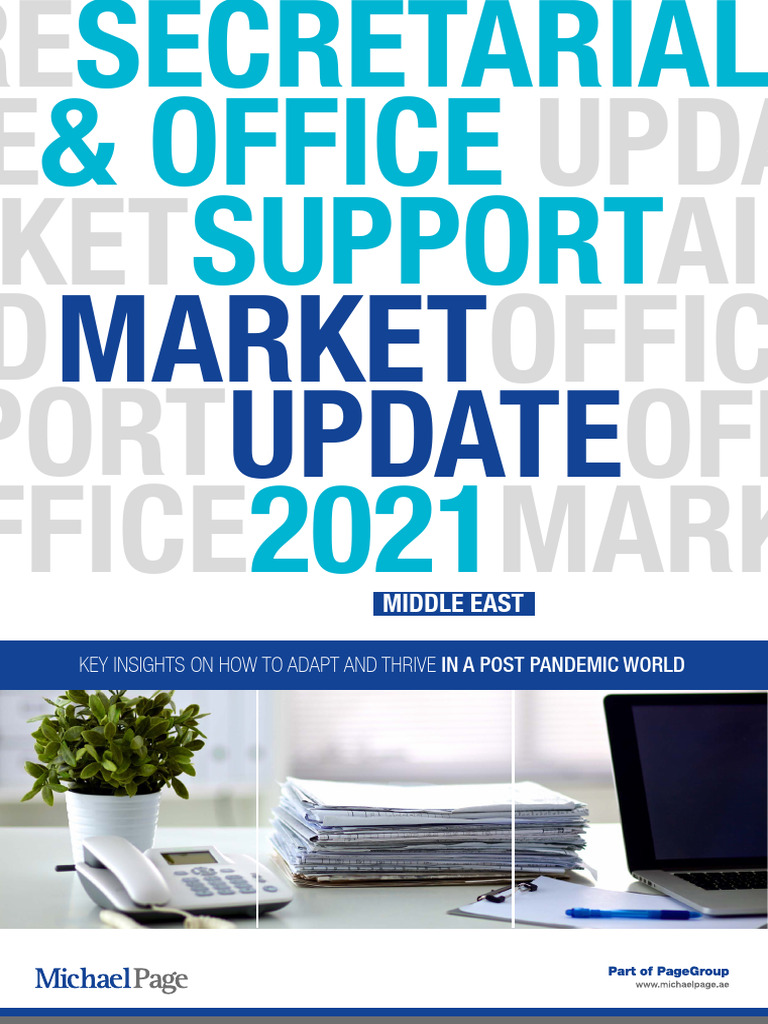 Secretarial and Office Support Market Update 2021 | PDF | Recruitment ...