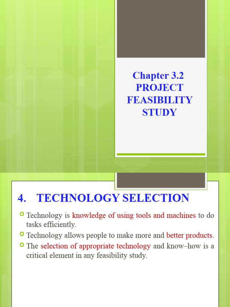 3.2 Project Feasibility Study | PDF | Labour Economics | Human Resources
