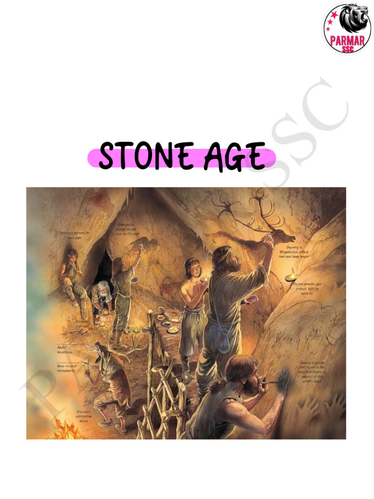 Stone Age: Parmar SSC | PDF | Paleolithic | Stone Age
