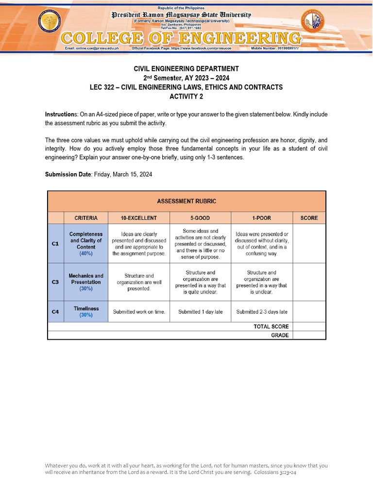 Activity 2 | PDF | Technology & Engineering