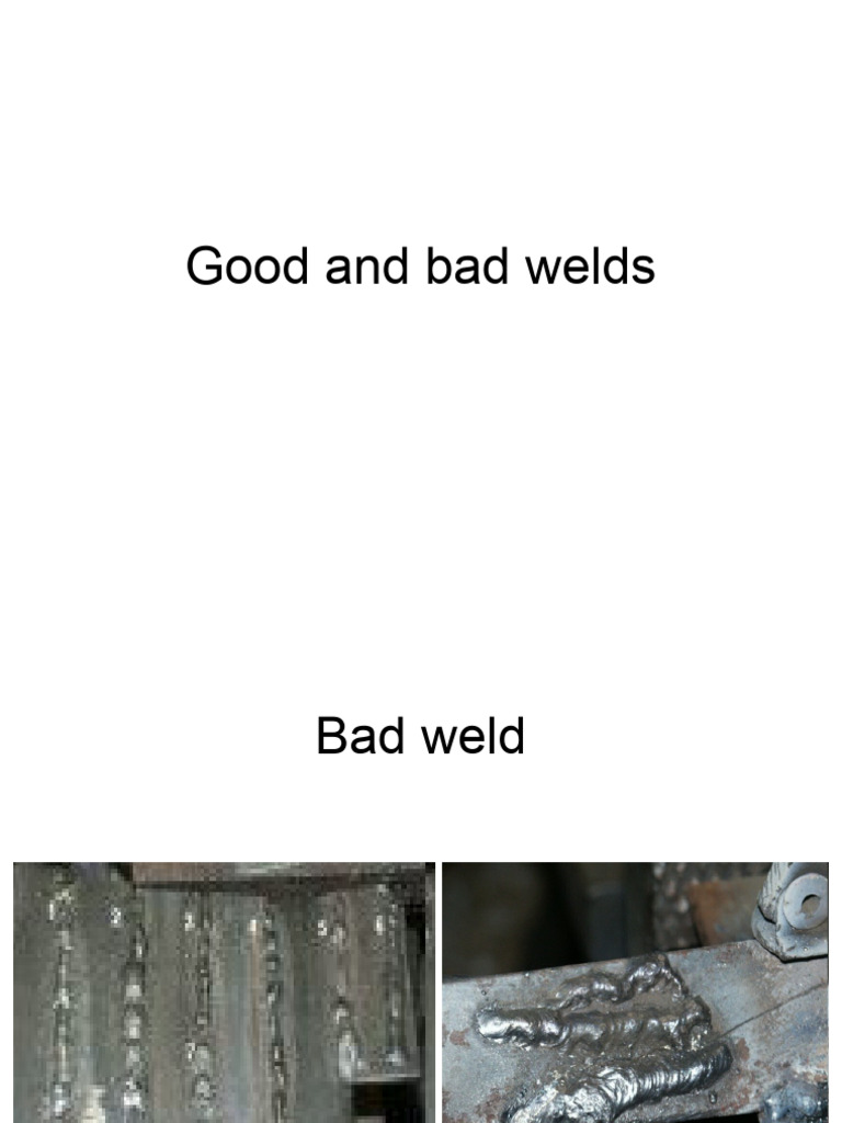 17 Good and Bad Welds | PDF