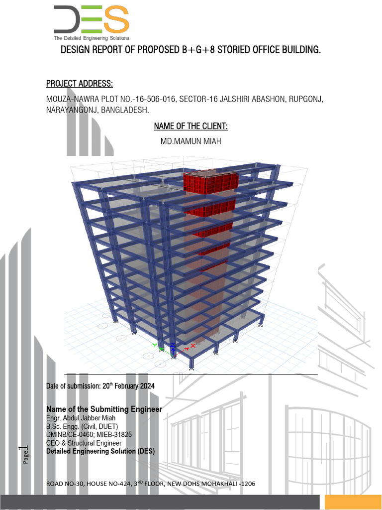 rb1 Building | PDF | Strength Of Materials | Structural Engineering