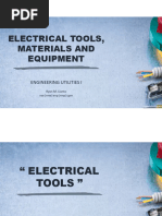 List of 25 Essential Electrician Tools | PDF | Electrical Connector ...