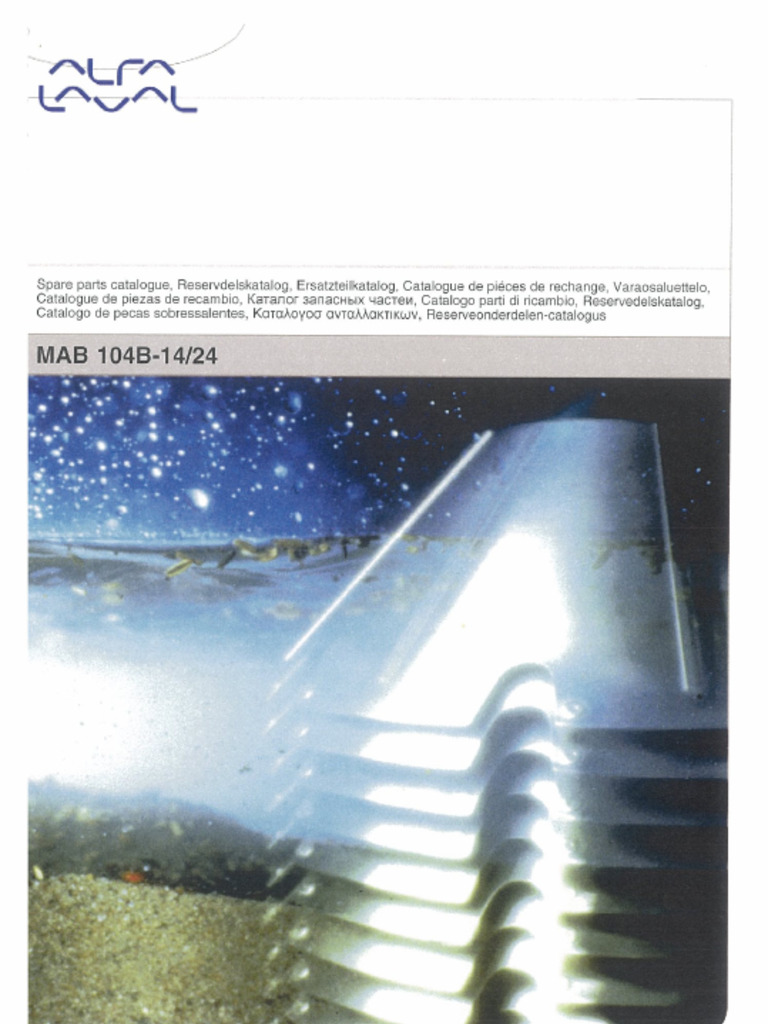 Spareparts Catalogue MAB 104B-14 - 24 | PDF