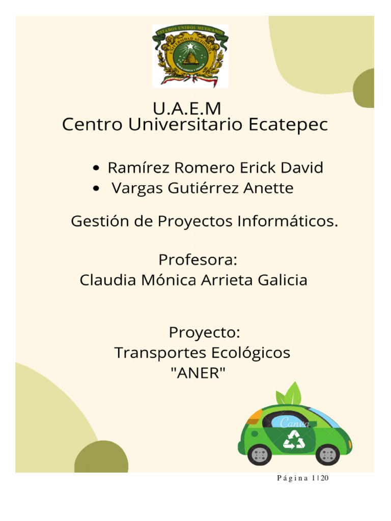 Proyecto Claudia | PDF