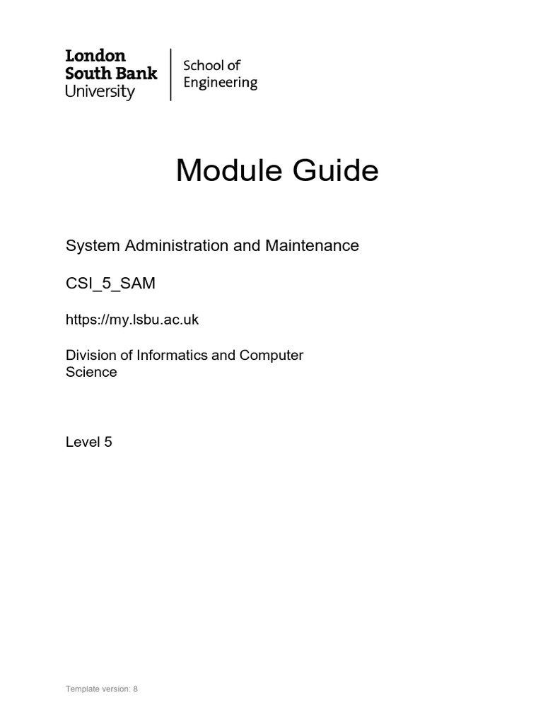 System Administration and Maintenance | PDF | Computing
