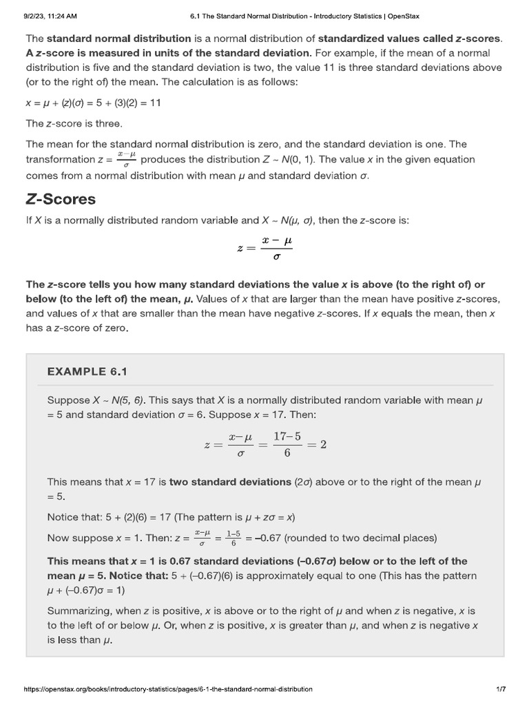 Normal Distribution | PDF