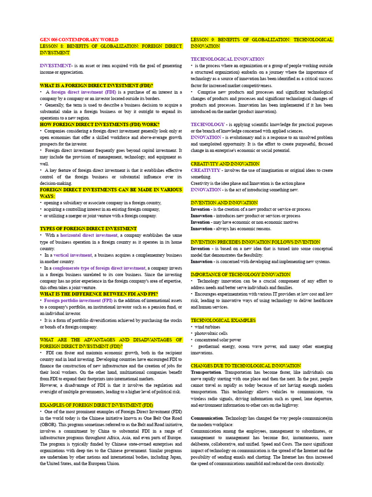 Gen 005 P2 Reviewer 8 13 | PDF | Food Security | Sustainability