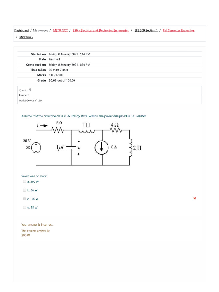 Midterm 2 EEE | PDF