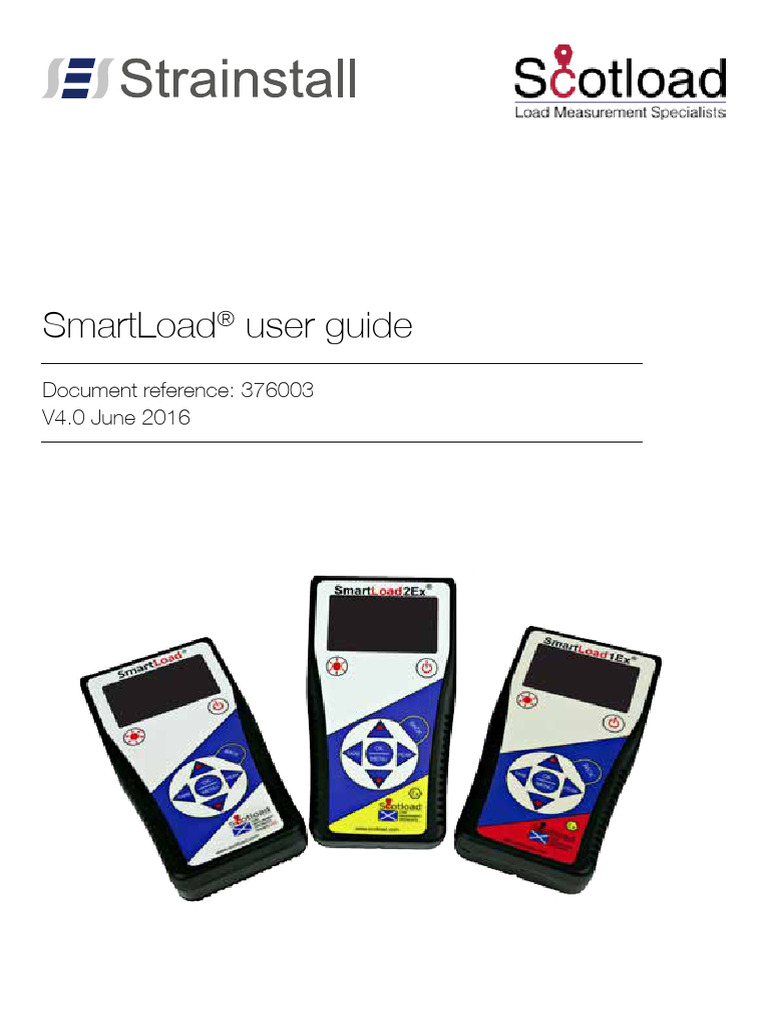 Strainstall Smartload User Guide | PDF | Computing | Computer Hardware