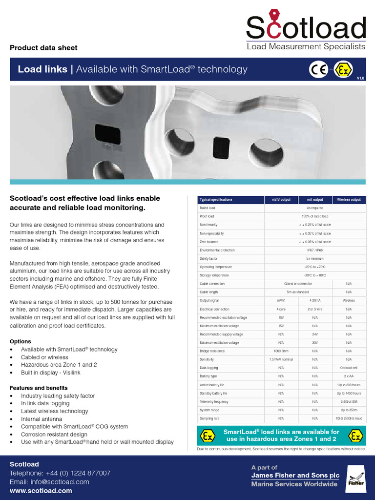 Scotload Loadcell | PDF | Electrical Engineering