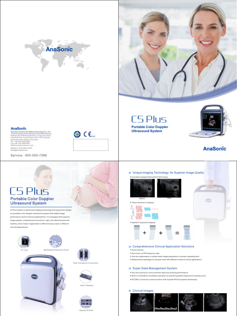 Brochure C5Plus | PDF | Medical Ultrasound | Imaging