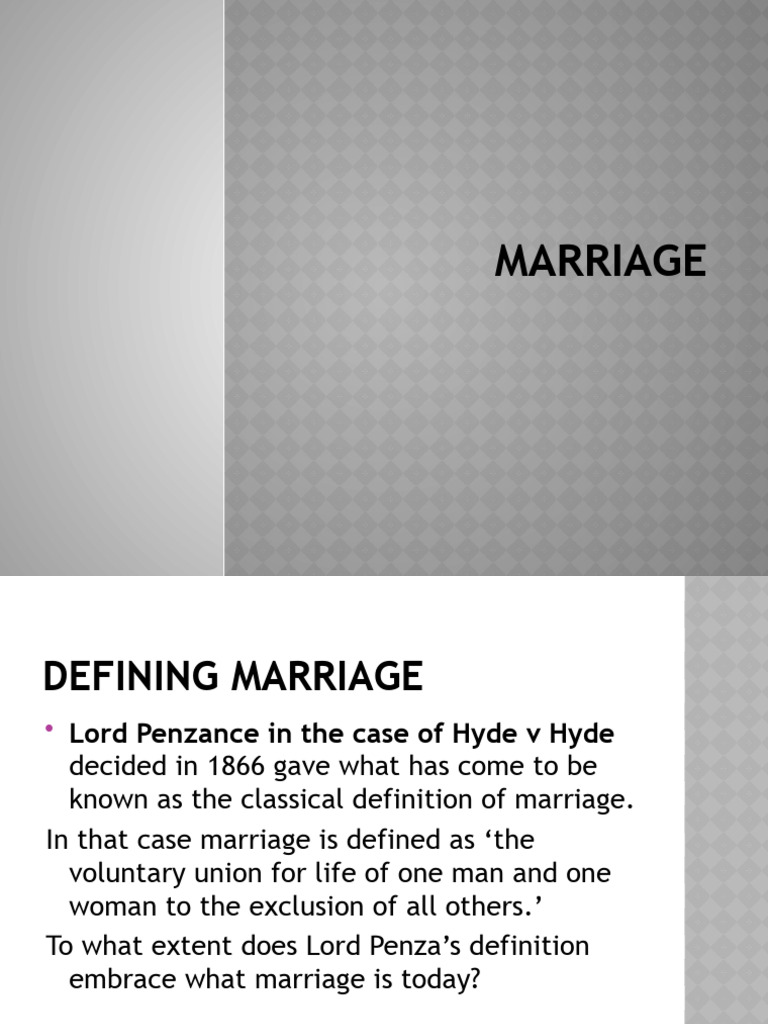 MARRIAGE | PDF | Marriage | Annulment