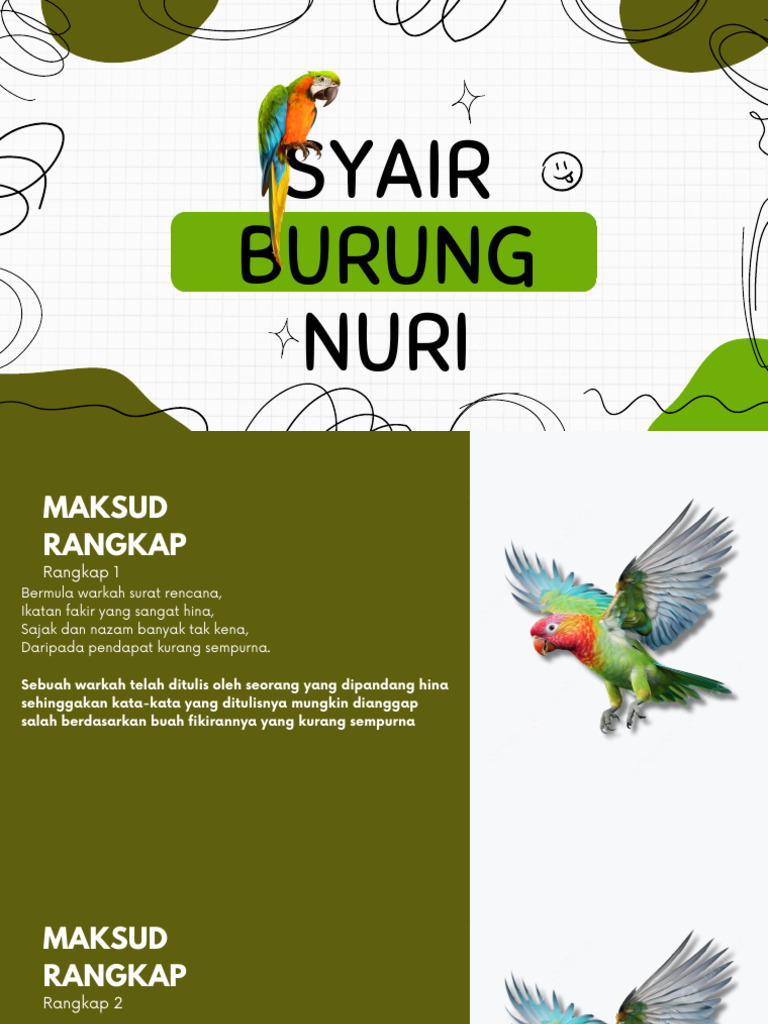 Syair Burung Nuri | PDF