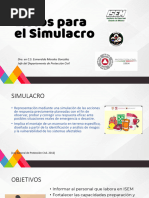 Planeación de Simulacros | PDF