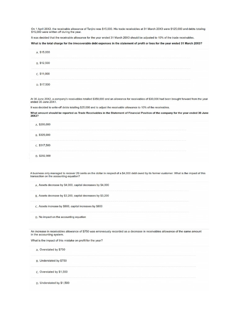 IDE and RA - Additional Qs | PDF