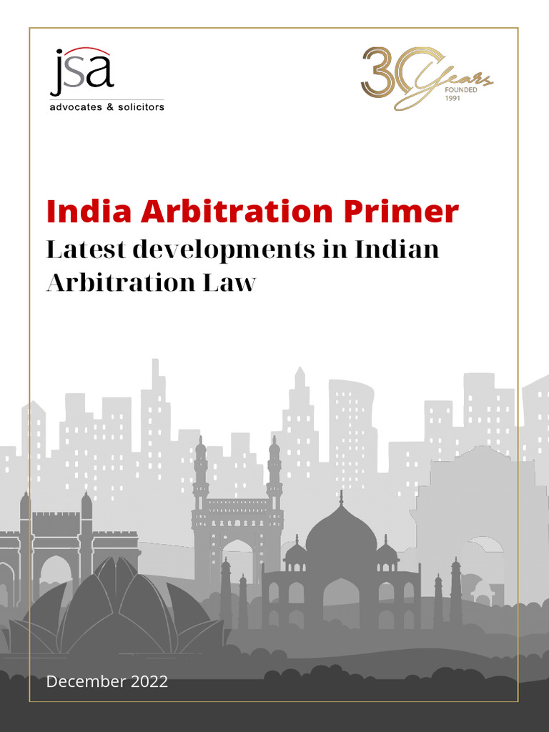 Indian Arbitration Law 1671367976 | PDF | Arbitration | Arbitral Tribunal